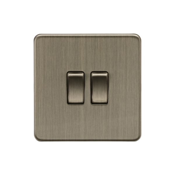 Antique Brass 10AX 2G 2-Way Switch - SF3000AB | United Electrical Products